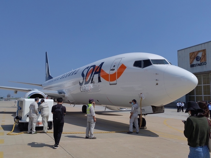 客货并举 山航首架B737-800全货机交付 - 山东 - 舜网新闻